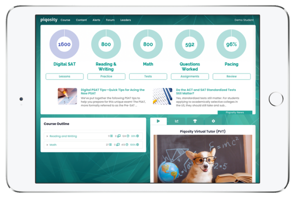 PSAT Digital Free Full Length Practice Test - Piqosity - Adaptive ...